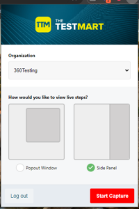 Test Capture Feature – Create Tests Easily – TheTestMart