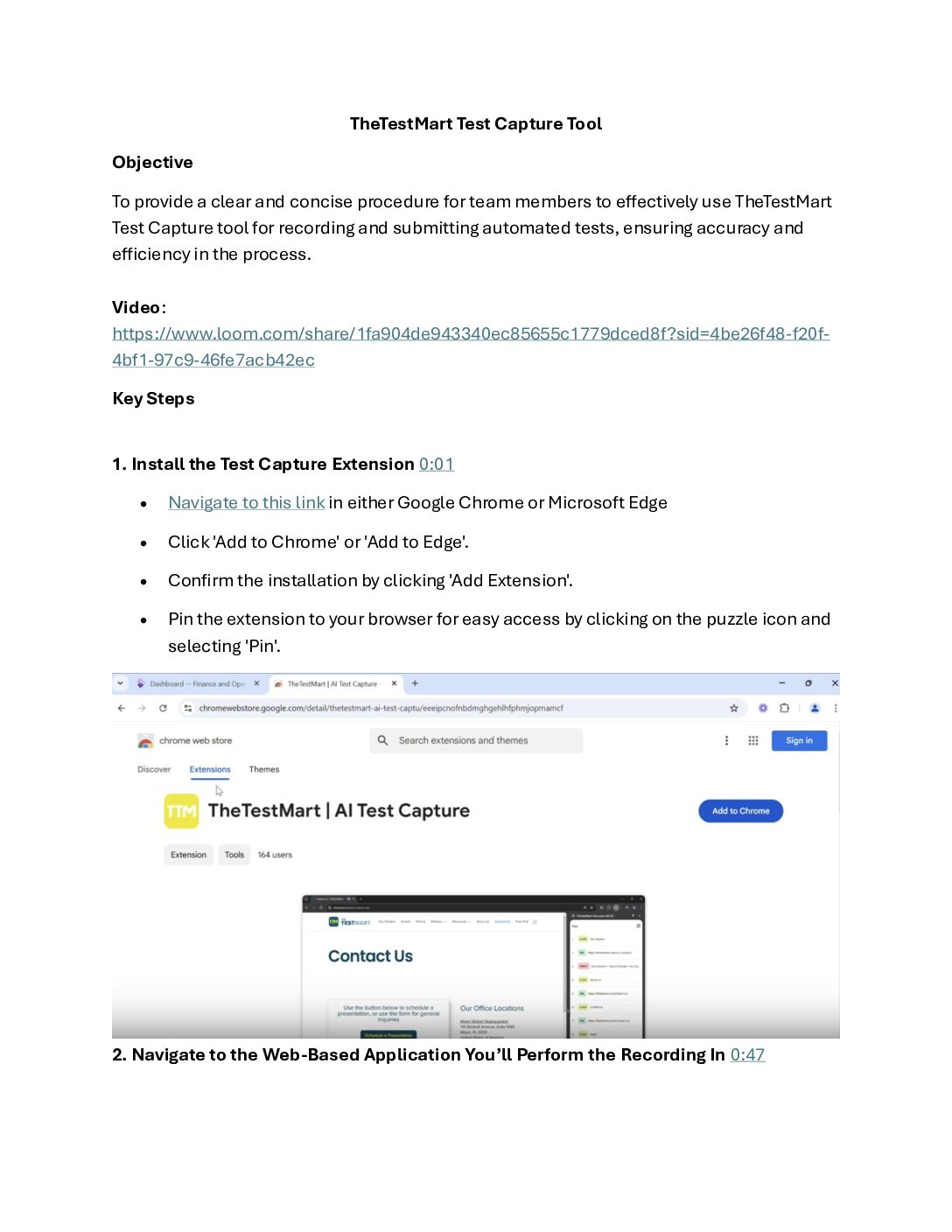 SOP Library | TheTestMart